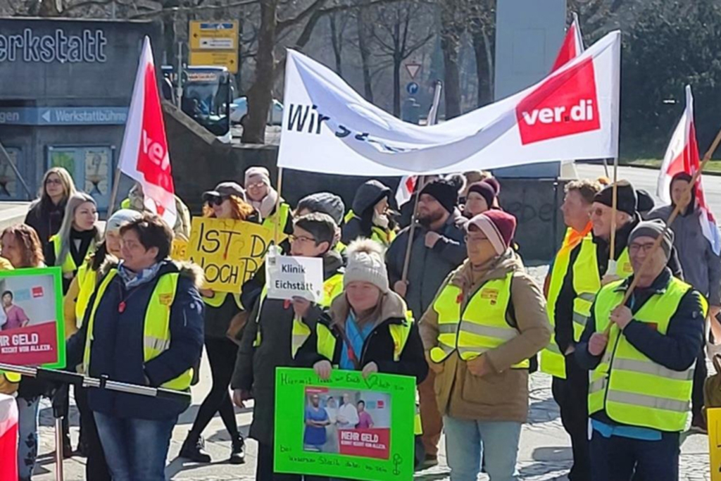 Warnstreiks im öffentlichen Dienst
