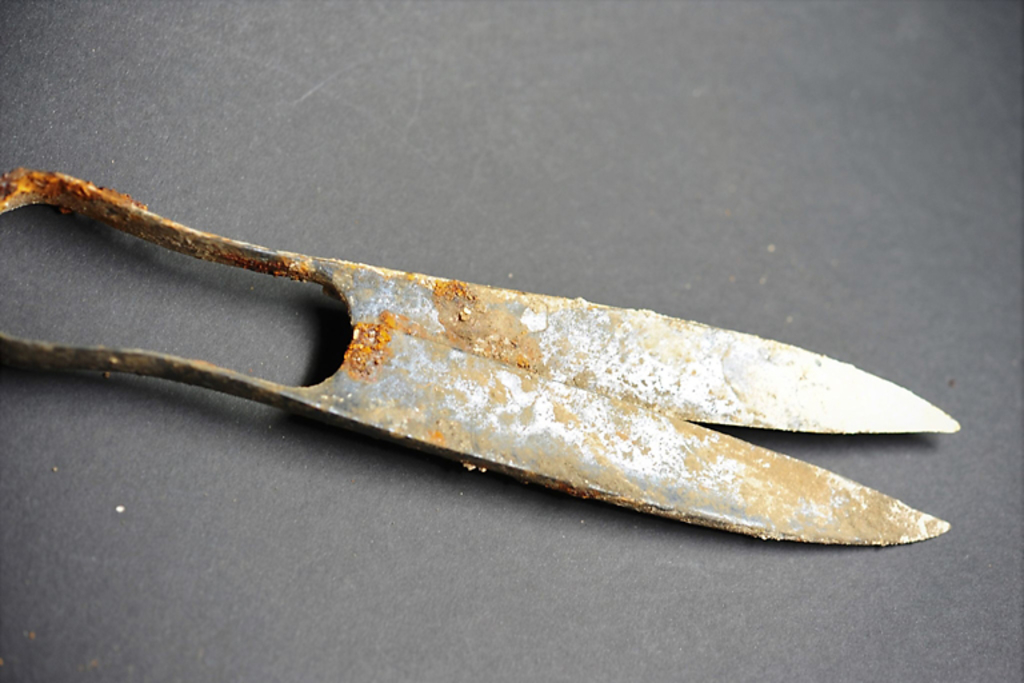 2300 Jahre alte Schere aus Keltenzeit entdeckt